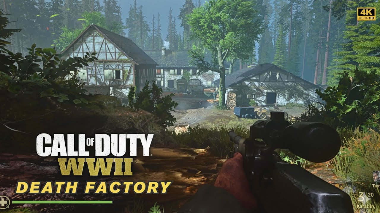 DEATH FACTORY: What Lies Beneath? | COD WW2 4K 60FPS - YouTube