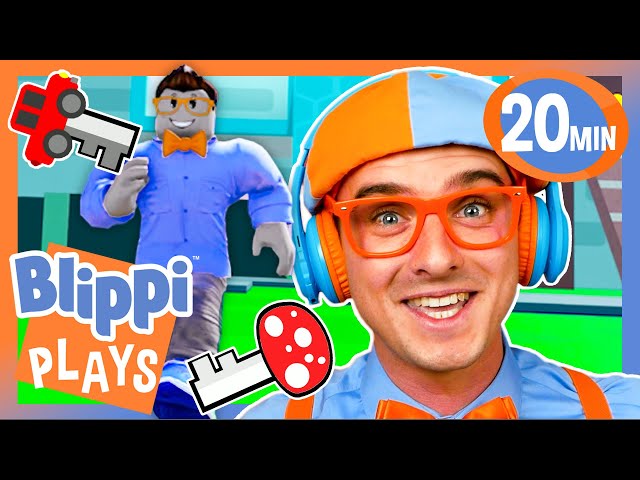 Will Blippi Find the Keys on Roblox? | BEST OF BLIPPI PLAYS | Roblox ...