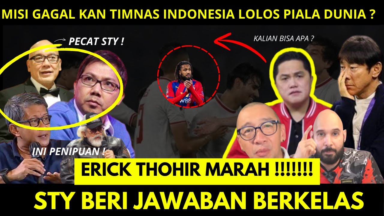 TIMNAS INDONESIA TERBARU HARI INI, STY ANGKAT BICARA KEPADA BUNG TOWEL ...
