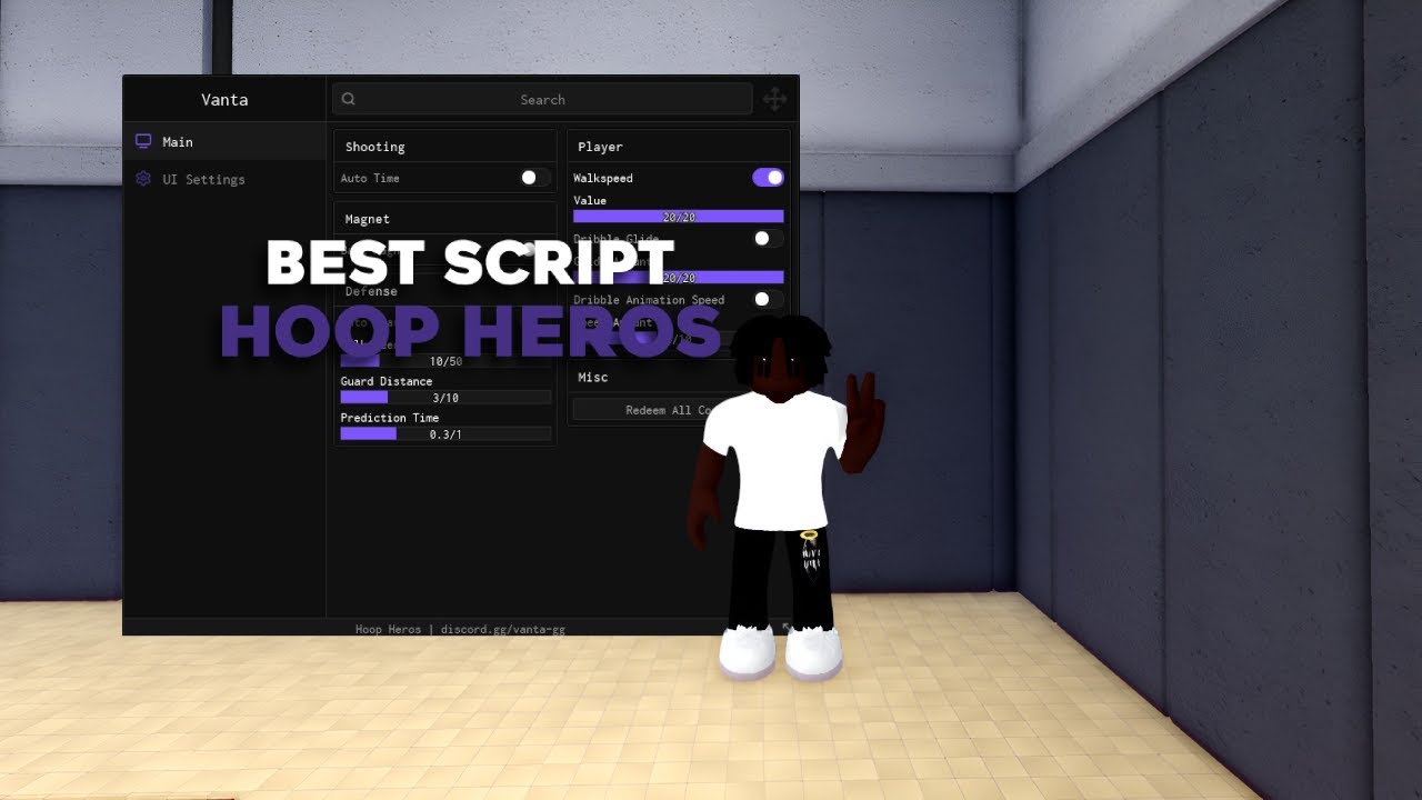 [NEW BEST FREE] Hoop Heros Script | Auto Green, Auto Guard, Ball Magnet ...