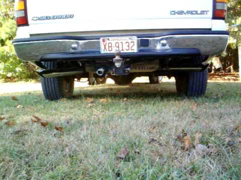 99 chevy z71 exhaust - YouTube