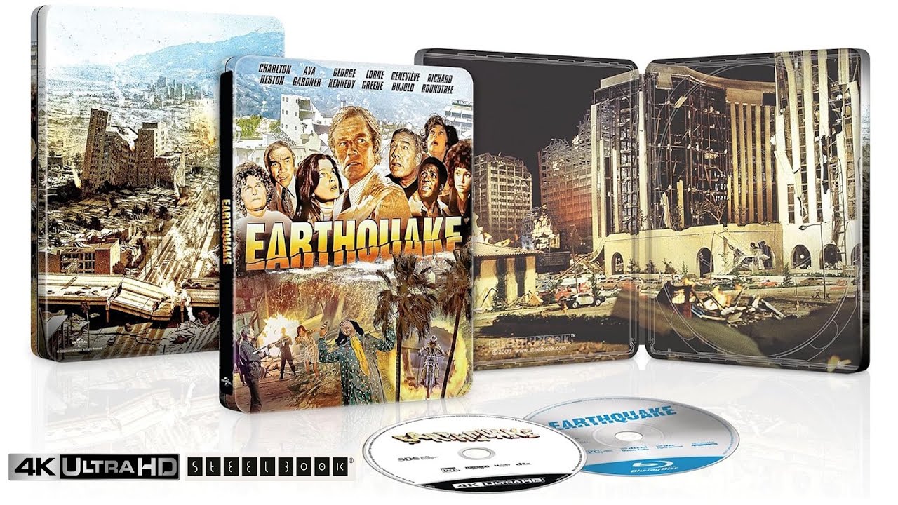 Earthquake [4K UHD Limited Edition Steelbook & Standard 4K UHD] - YouTube