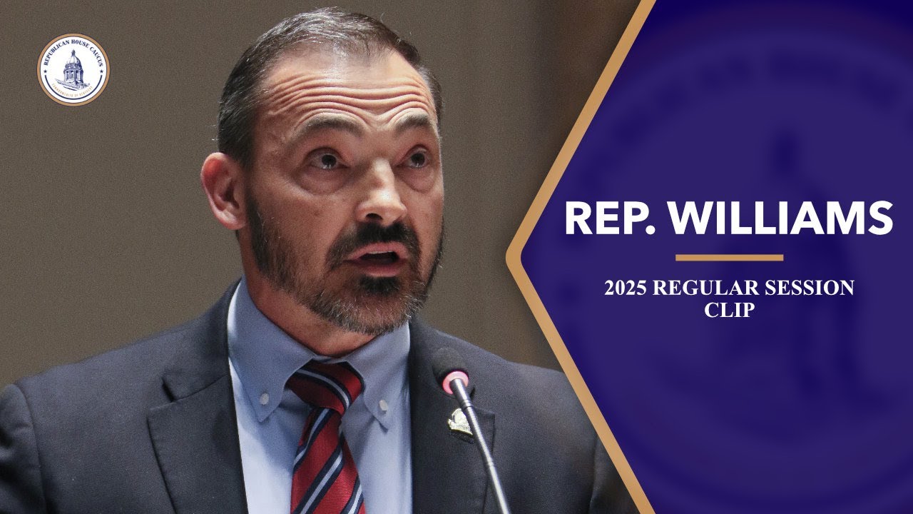 2025 Regular Session - Day 13 - HB 233, Rep. Wade Williams - YouTube