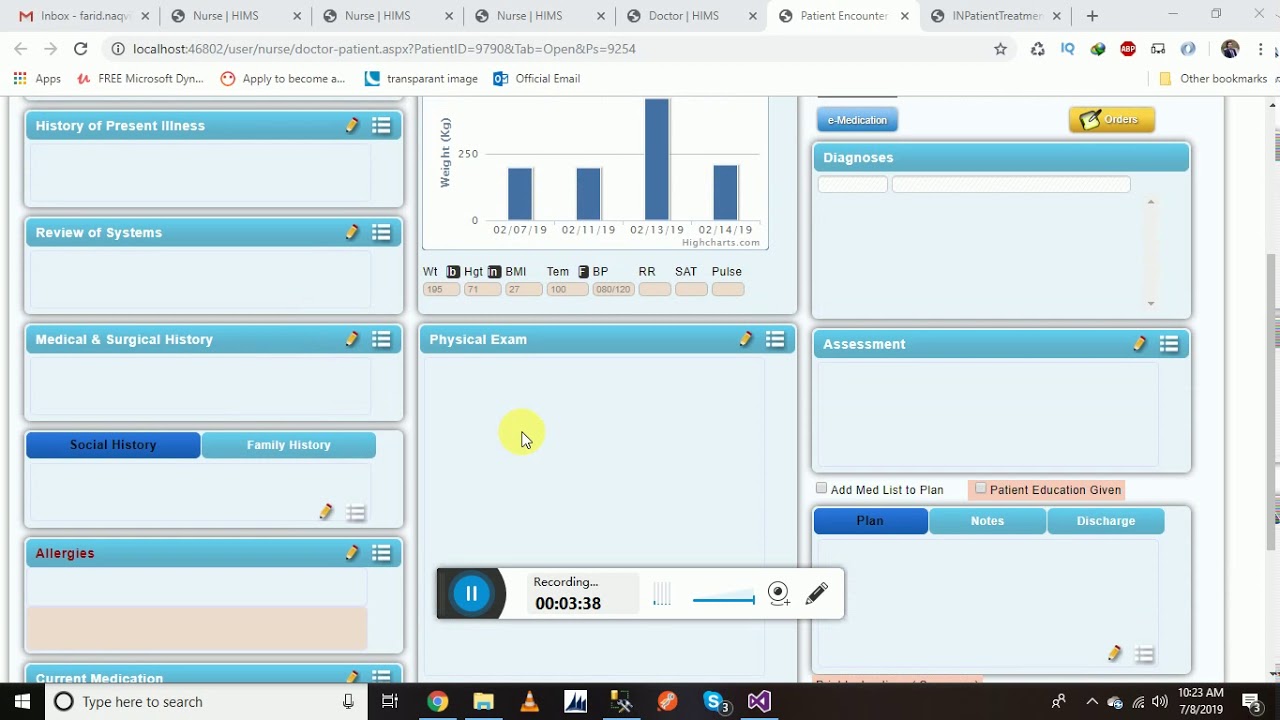 HIMS Demo - Doctors Dashboard - YouTube