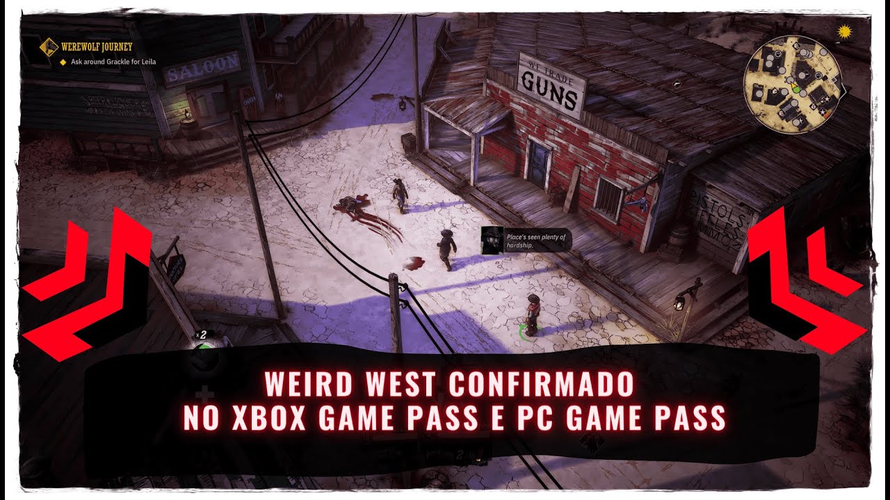 Weird West Confirmado no Xbox Game Pass e PC Game Pass em 2022 - YouTube