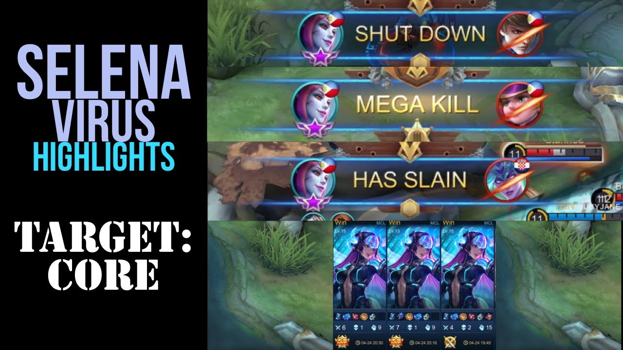 MCL | Selena ‘Virus’ Highlights - Target: Core | MLBB - YouTube