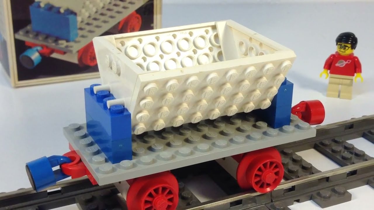 Vintage LEGO Train 125 Tipper Wagon from 1969 - YouTube