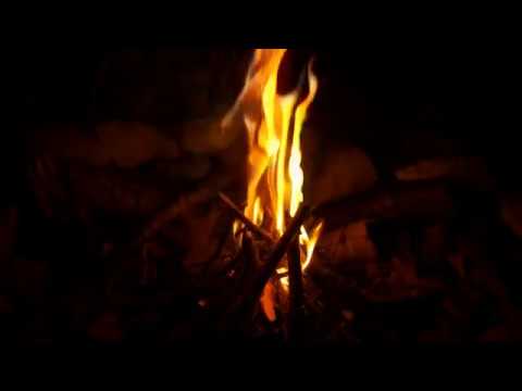 Tending a Campfire 2 - FREE NATURE STOCK FOOTAGE - YouTube