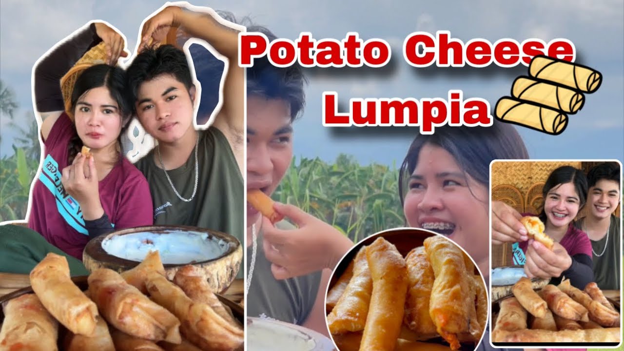 Potato Cheese Lumpia ( Healthy Meryenda) | Ka Mangyan Vlogs - YouTube