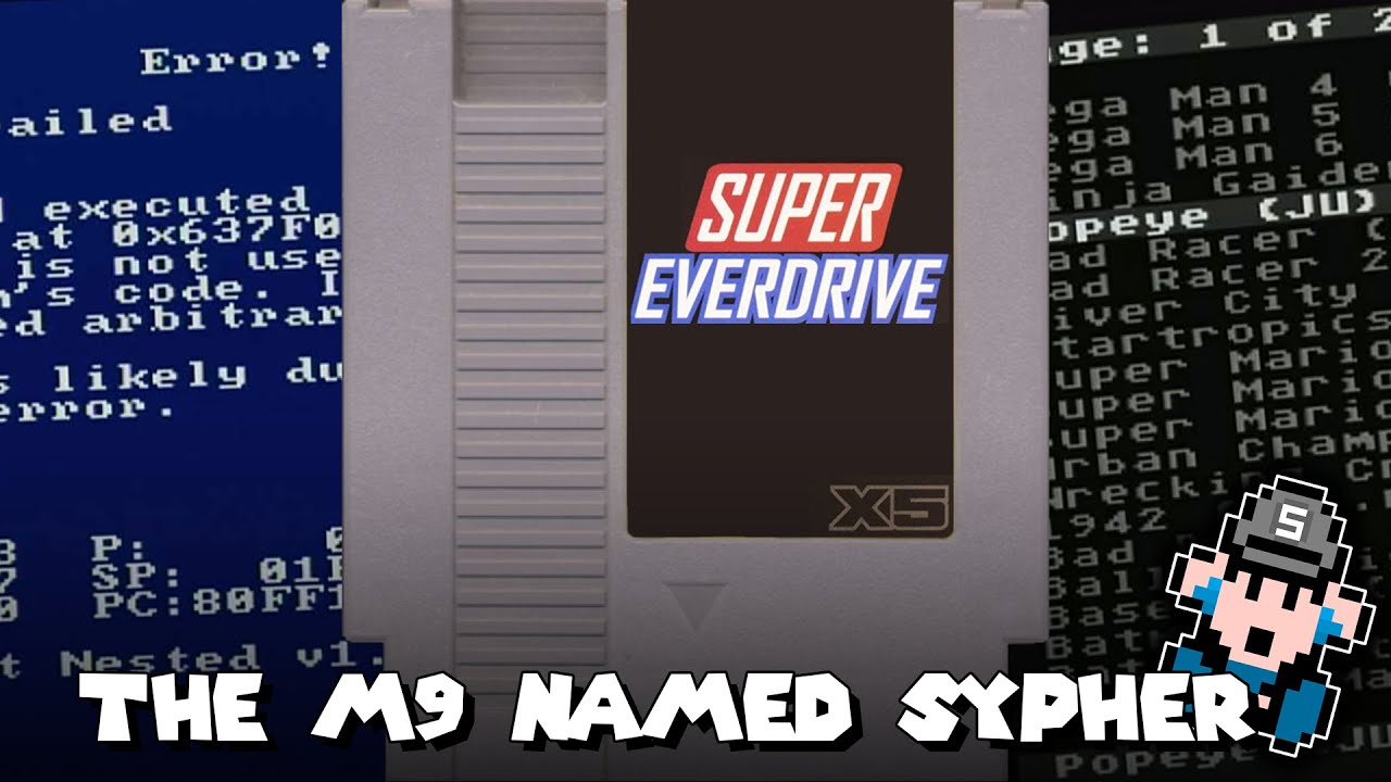 Super Everdrive X5 + NES Games - The M9 Named SypheR - YouTube