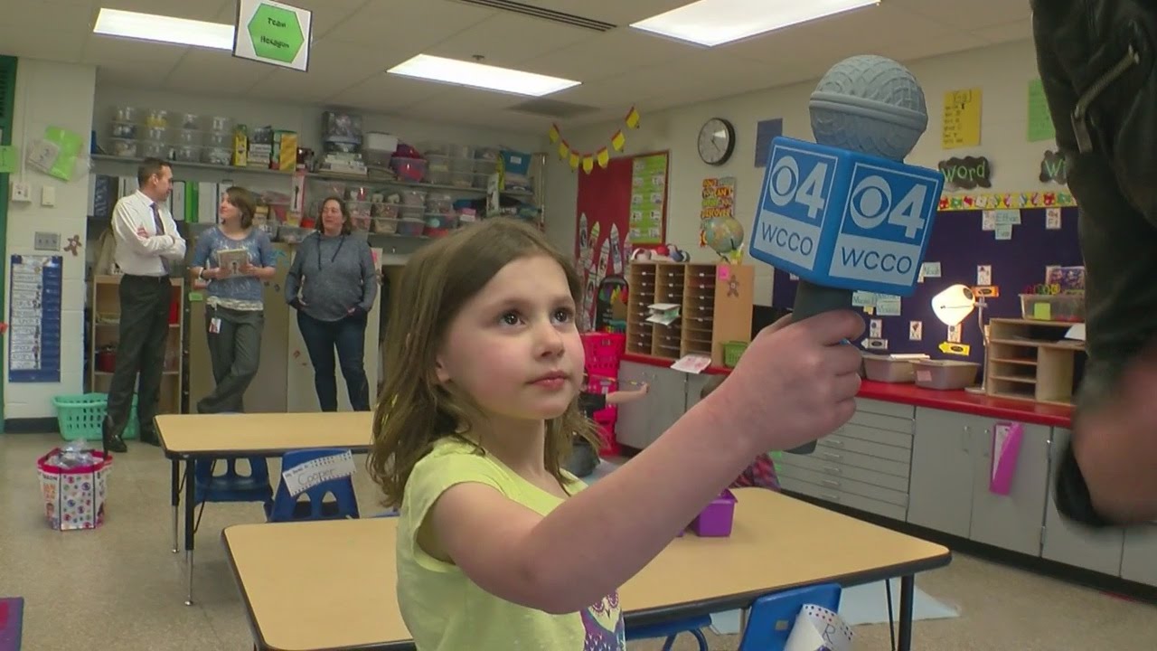 WCCO Surprises Kid Reporters! - YouTube