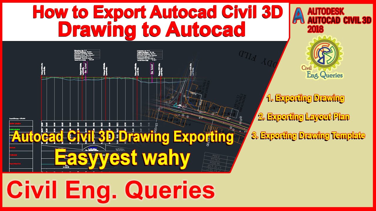 How To Export Autocad Civil 3D Drawing To Autocad Normal Version Or LT how-to-export-autocad-civil-3d-drawing-to-autocad-normal-version-or-lt