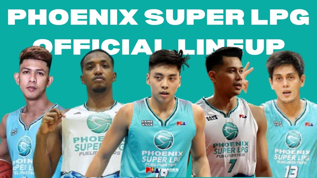 PHOENIX SUPER LPG OFFICIAL LINEUP FOR PBA GOVERNORS' CUP 2023 - YouTube