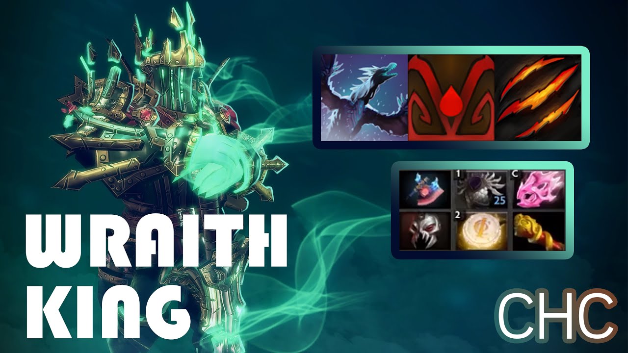 WRAITH KING Round 58 Best Skill Combo - Dota 2 Custom Hero Chaos - YouTube