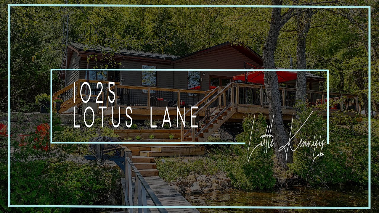 NOW SOLD - 1025 Lotus Lane, Little Kennisis Lake - YouTube