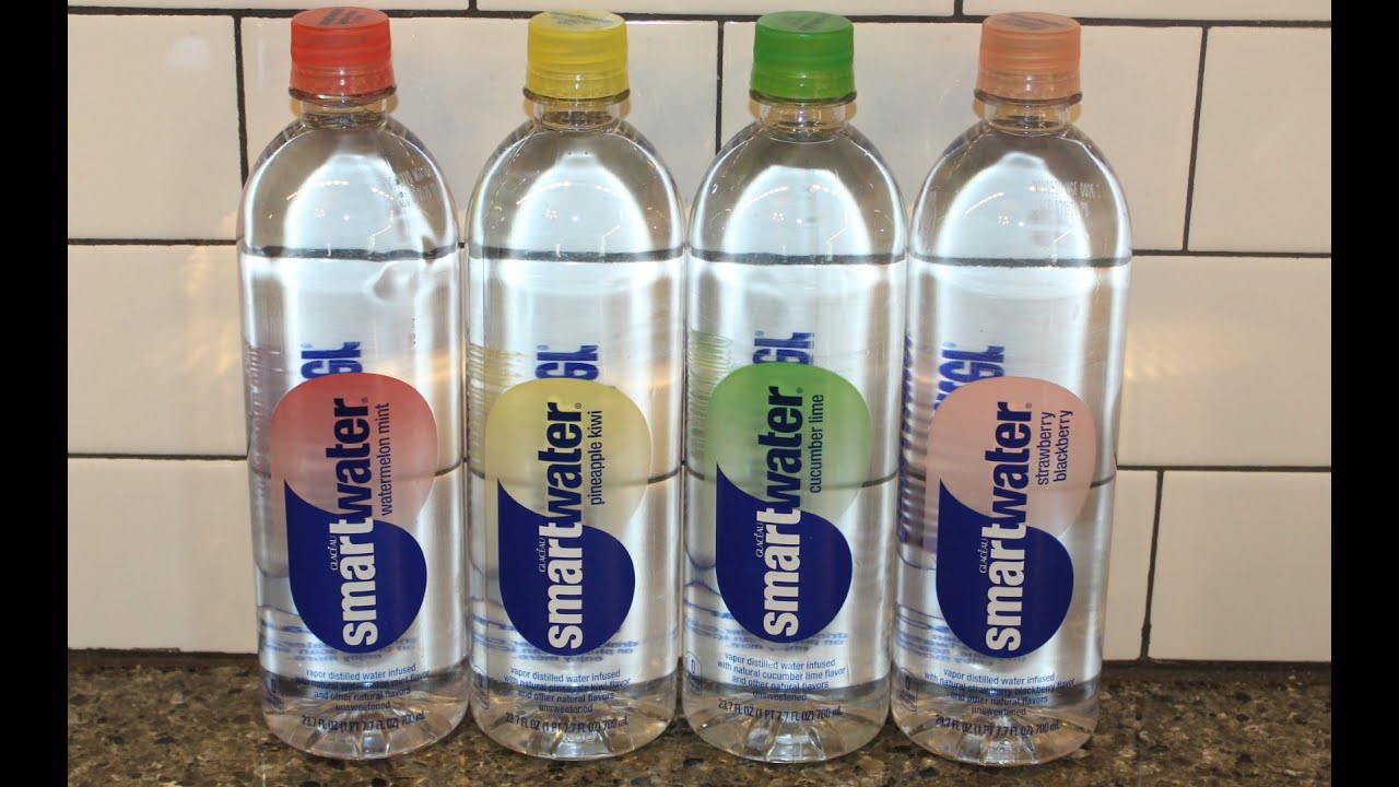 Glaceau Smartwater: Watermelon Mint, Pineapple Kiwi, Cucumber Lime ...