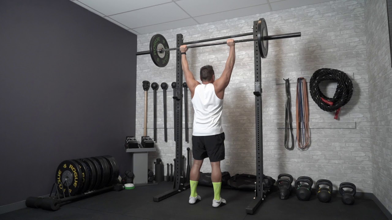 Barbell Overhead Press - YouTube