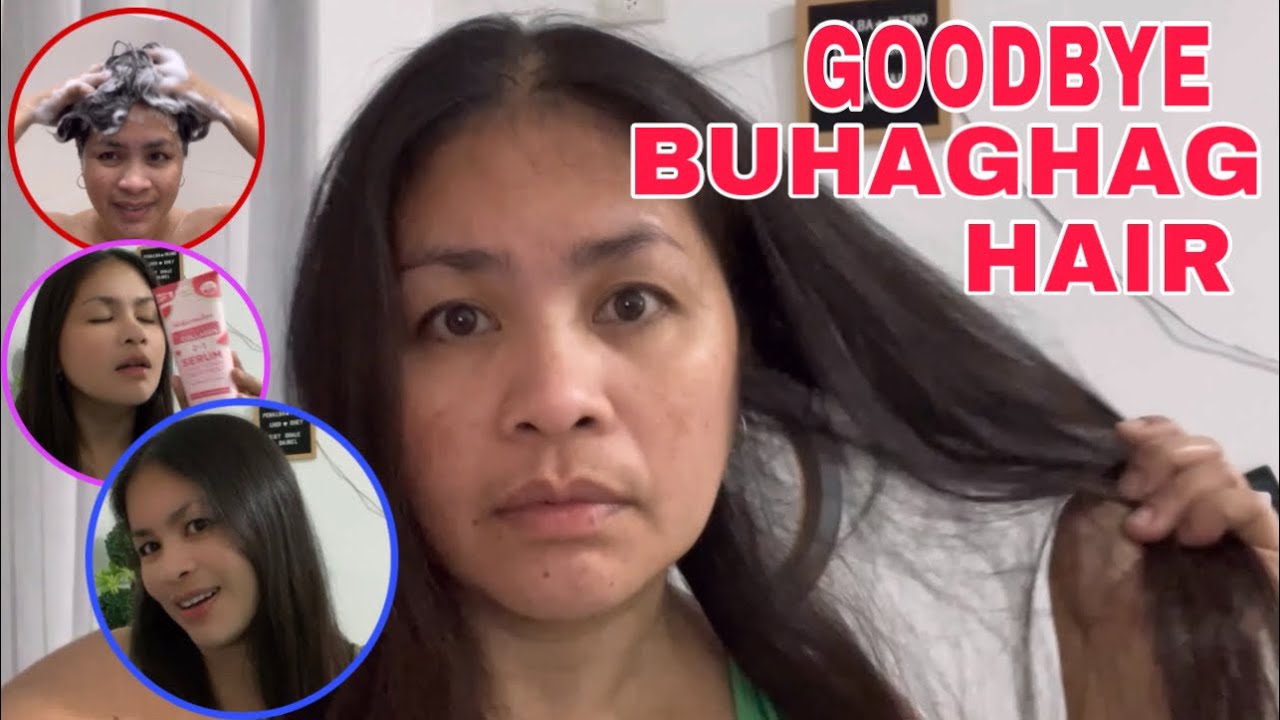 PAANO MAWALA ANG BUHAGHAG NA BUHOK || SOLUSYON SA FRIZZY, DRY AT ...