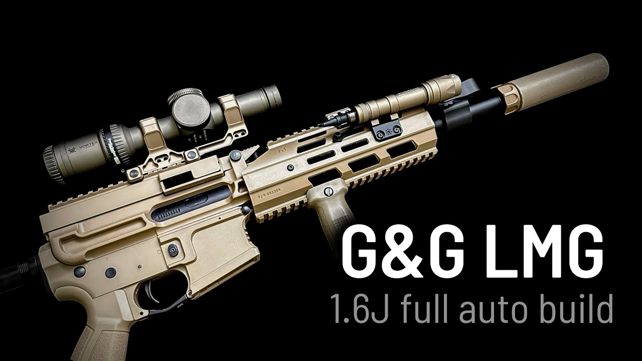 Some FULL AUTO build - Upgraded LMG G&G CM16 🔥 - YouTube