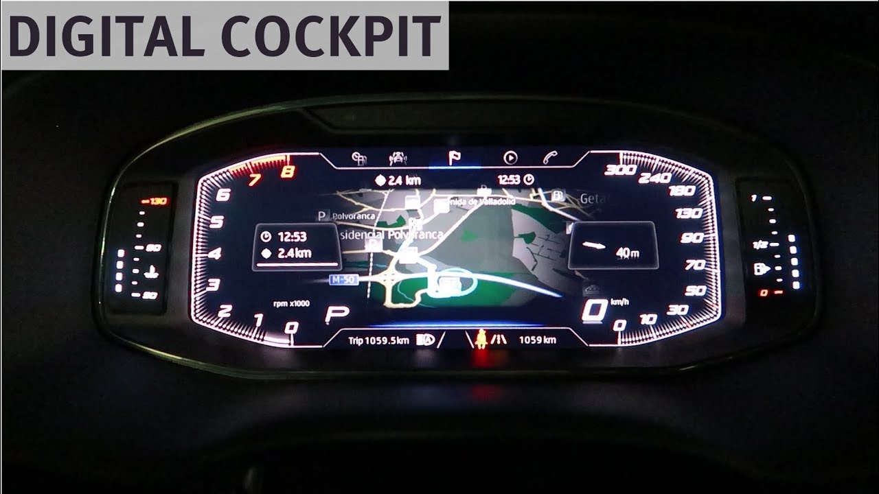 CUPRA ATECA - DIGITAL COCKPIT / SURMOCIÓN - YouTube