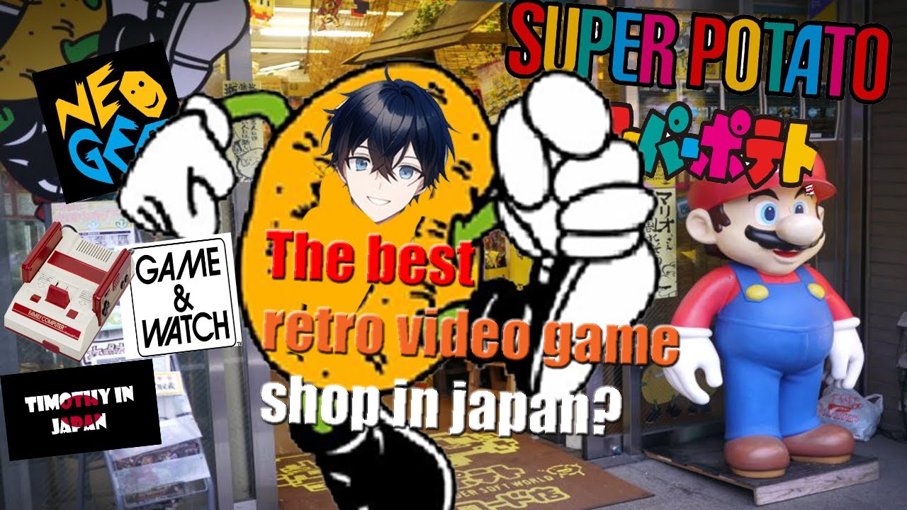 The best retro video game shop in japan? Super potato osaka - YouTube