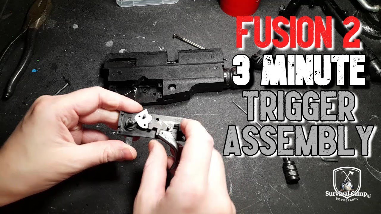 Fusion 2 - Trigger Assembly in 3 Minutes! - YouTube