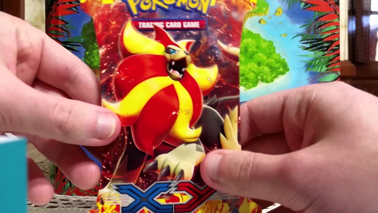 Opening 2 XY Flash Fire Booster Packs - YouTube