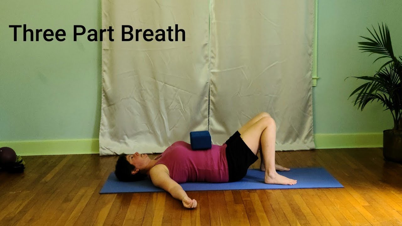 3 Part Breath - Basic Pranayama Breathing Technique to Promote ...