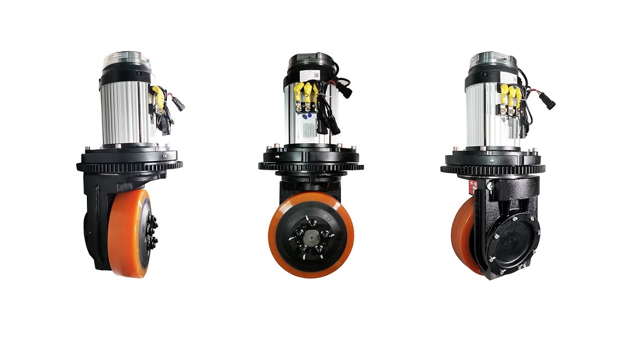 TZ12-DA16 Forklift/AGV Power System Vertical Drive Wheel Test Video ...