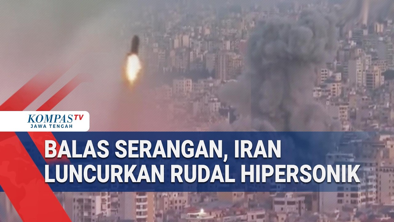 Iran Luncurkan Rudal Hipersonik Balas Serangan AS-Israel - YouTube