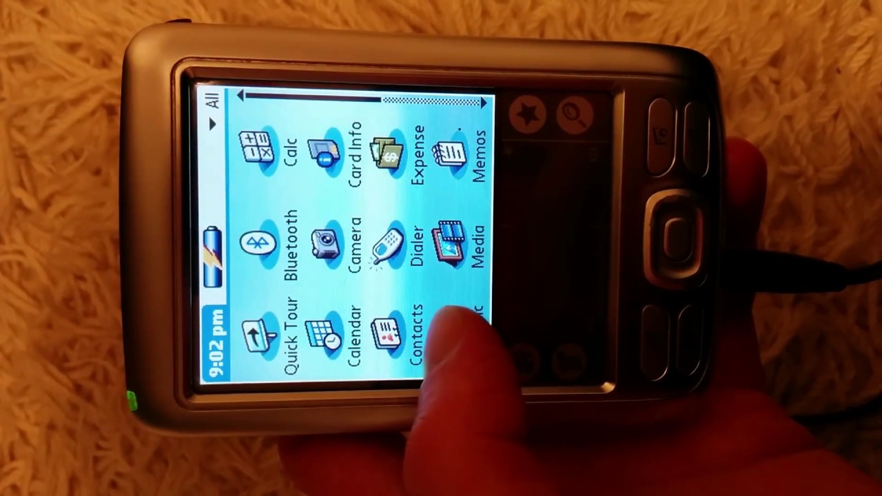 Palm Zire 72 - YouTube
