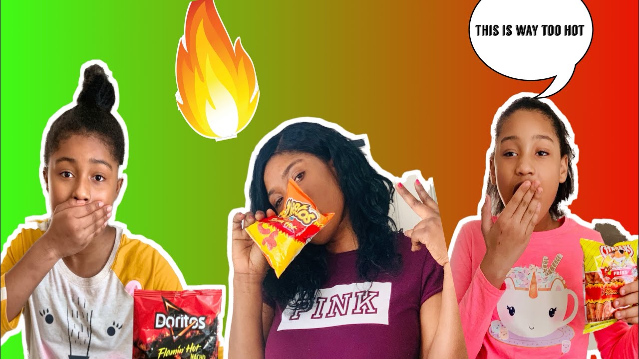 HOT CHIPS Challenge AND the winner gets 1,000 Dollars - YouTube