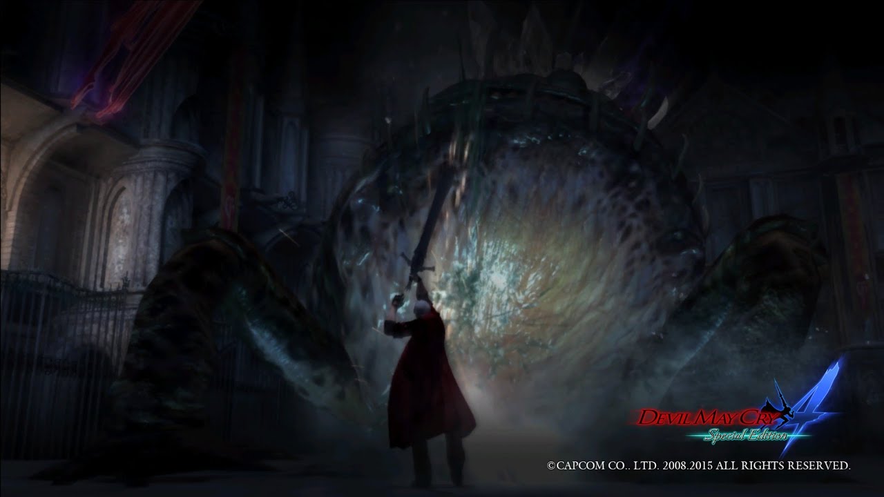 Devil May Cry 4 Special Edition Dagon Boss Fight (Son of Sparda ...