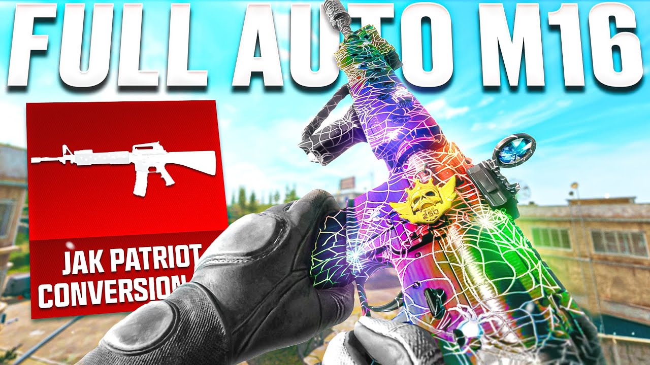 * NEW * BEST JAK PATRIOT M16 is AMAZING in WARZONE 3 (BEST SEASON 3 ...