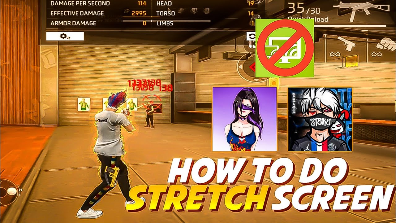 STRETCH SCREEN = MORE HEADSHOTS || free fire - YouTube