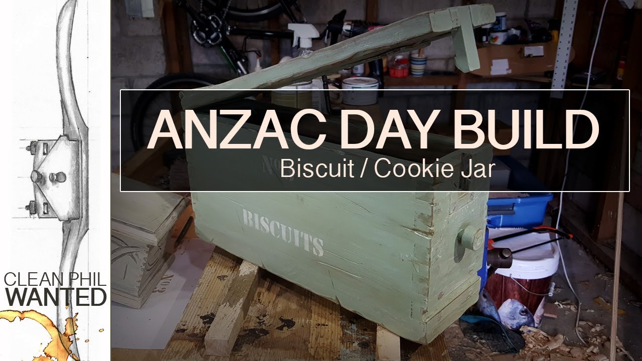 ANZAC Biscuit-Cookie Jar | ANZAC day memorial project - YouTube