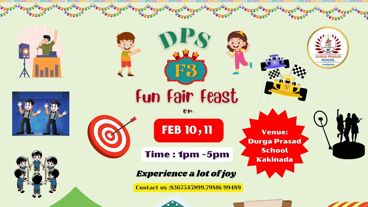 DPS F3 FUN FAIR FEAST DAY -2 - YouTube