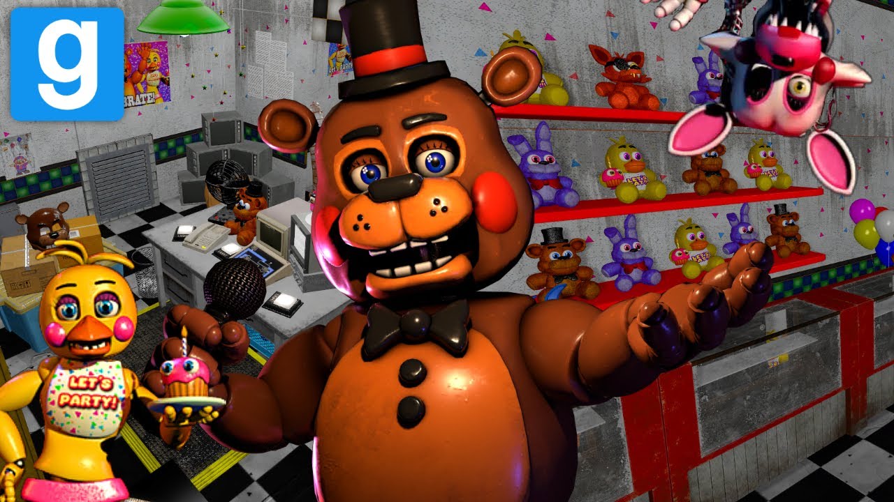 [GMOD/FNAF] Five Nights at Freddys 2 In GMOD! - YouTube