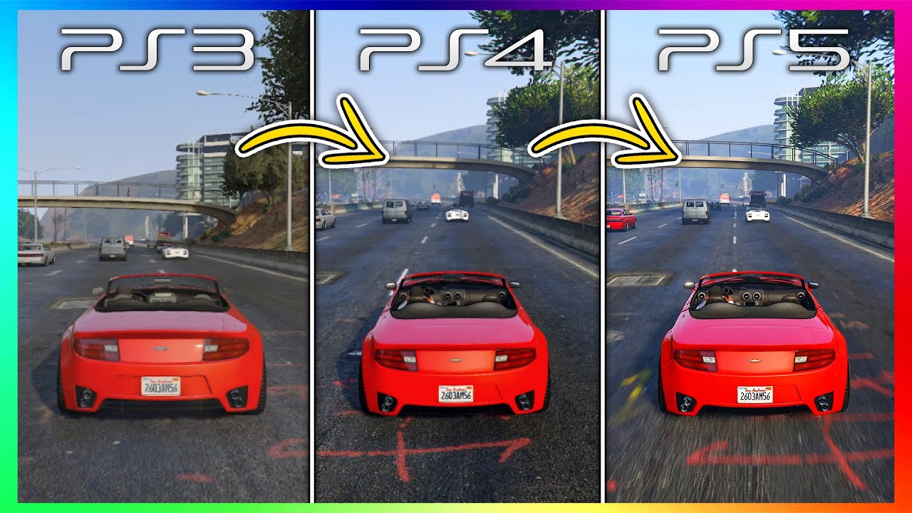 🔥 GTA 5 AUF PS3 vs PS4 vs PS5 GRAFIK VERGLEICH! | Teil 1 | GTA 5 ...