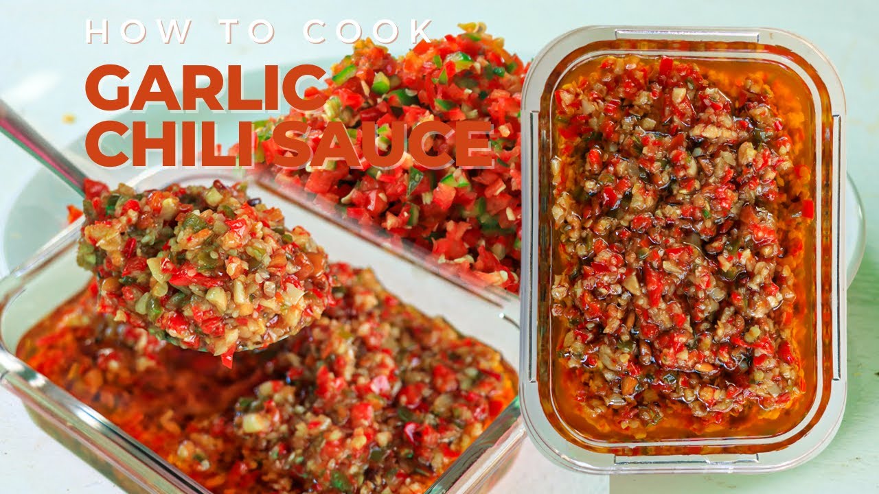 [English SUB] Easy Chilli Garlic Sauce Recipe | How to Cook Chinese ...