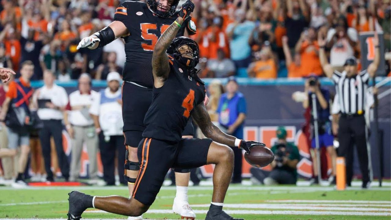 Mark Fletcher Jr. || Miami Hurricanes Running Back || 2024 Sophomore ...