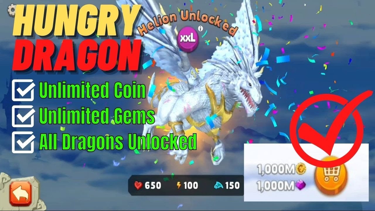 Hungry Dragon Mod Gameplay - YouTube