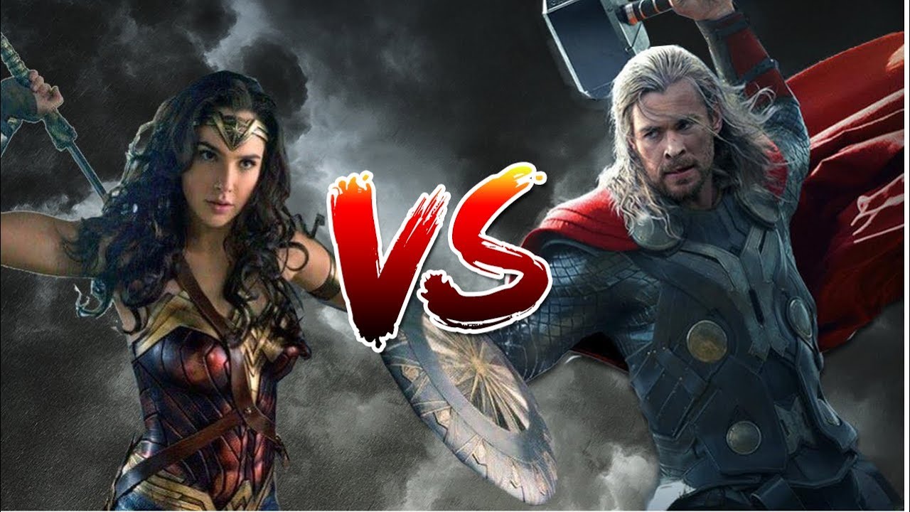 Thor VS Wonder Woman Battle of the Gods (FAN MADE) - YouTube
