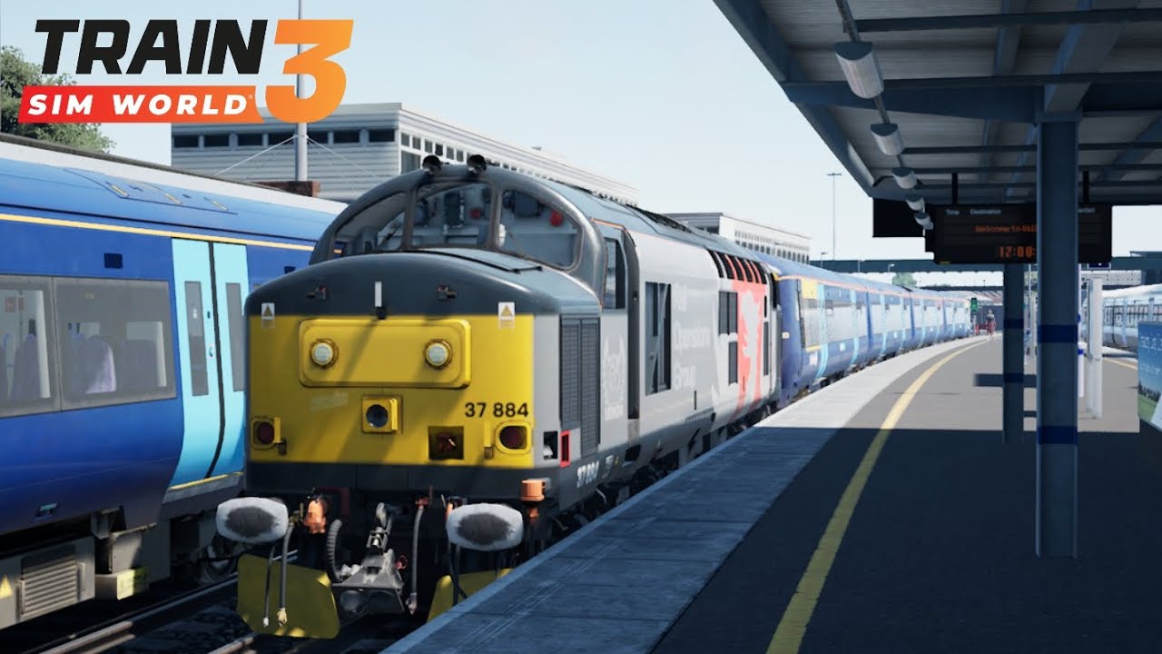 TSW3 - ROG 37884 Drags Southeastern 375925 out of Gillingham - YouTube