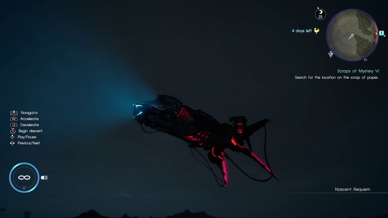 FINAL FANTASY XV | Flying the Regalia Type-F | PS4 - YouTube