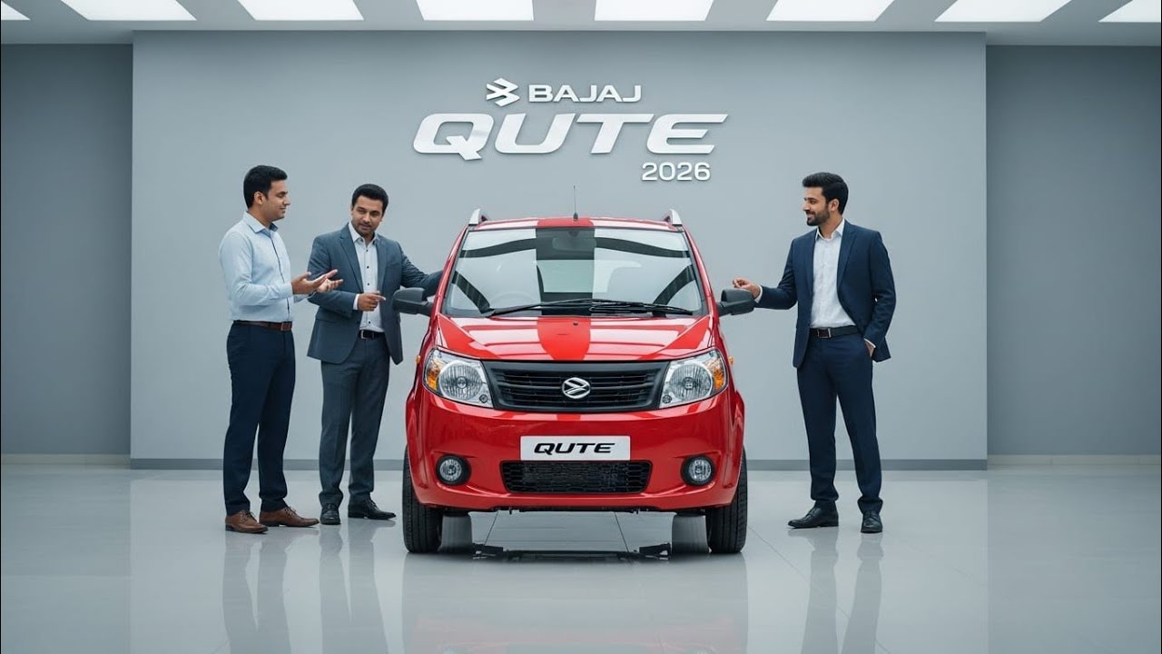 New 2026 Bajaj Qute Unveiled! Ultimate Compact City Machine! 🔥🚨 ...