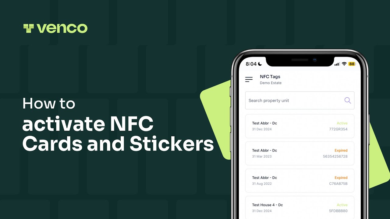 How To activate NFC Cards and Stickers - YouTube