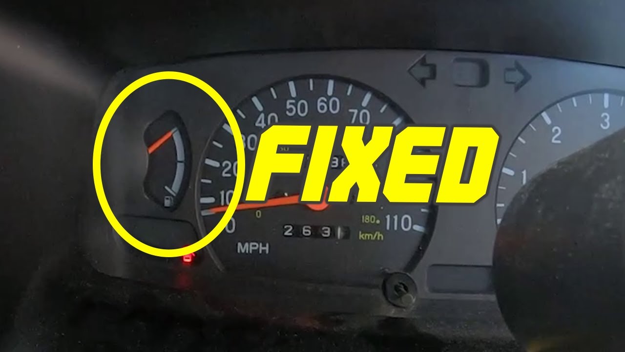 Easy Fix for a Broken Fuel Gauge (2006 Mitsubishi L200 K74) - YouTube