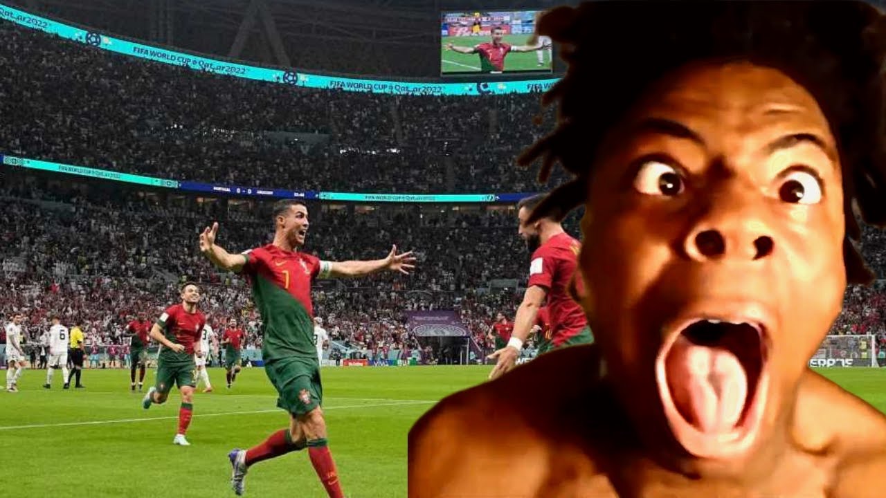 IShowSpeed At The Portugal vs Switzerland Match! BEST MOMENTS! - YouTube