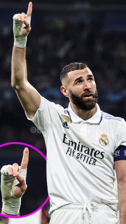 PERBAN TANGAN KARIM BENZEMA! 🤯🔥 #FOOTBALL #SEPAKBOLA #BENZEMA #REALMADRID #UCL #LALIGA #RONALDO ...